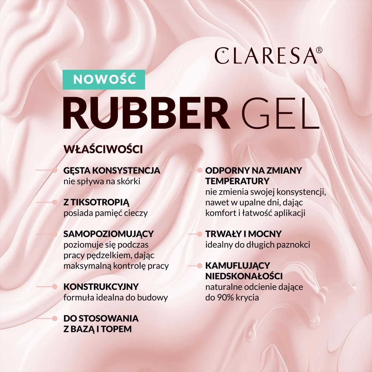 Claresa Rubber Gel 3 -12g